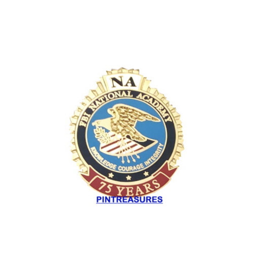 Police Pin Officer Federal Law Enforcement FBI Pin National Academy ...