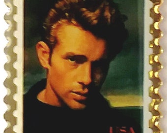James Dean Stamp - Etsy