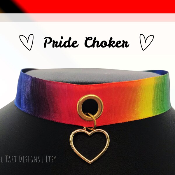 Pride Choker - Etsy