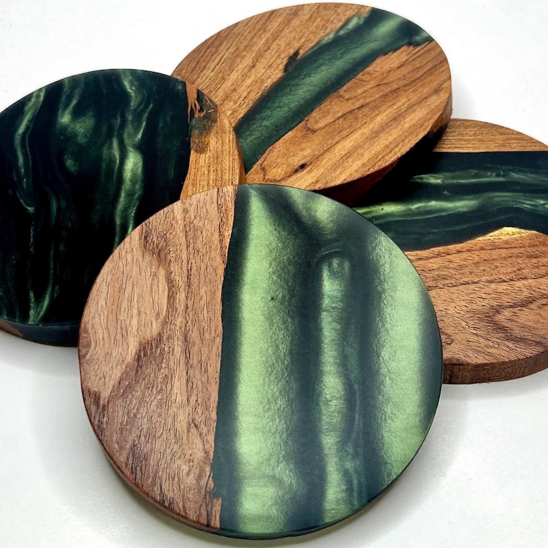 Wood Coasters Epoxy - Etsy