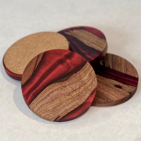 Epoxy Coasters - Etsy
