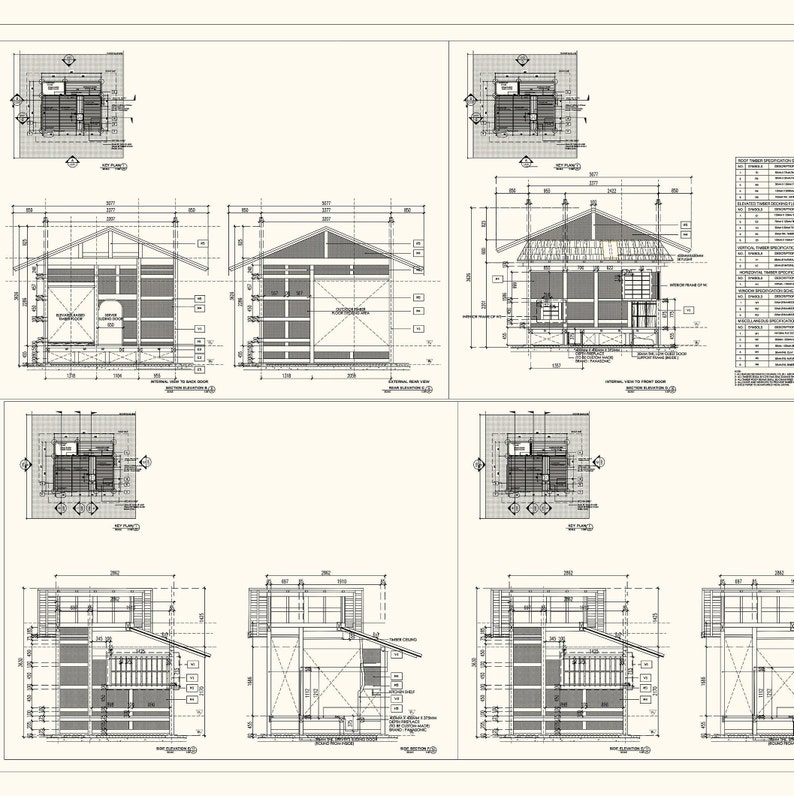 Autocad 2D DWG Blocks Templates Drawings Japanese Tea Room - Etsy