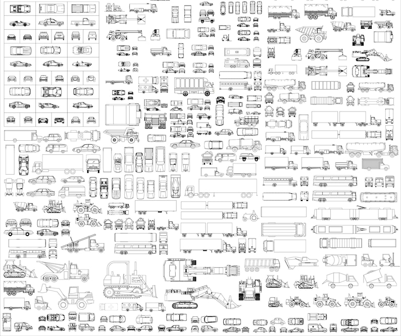 Autocad 2D DWG Blocks Templates Drawings-human, Facade, Bathroom ...