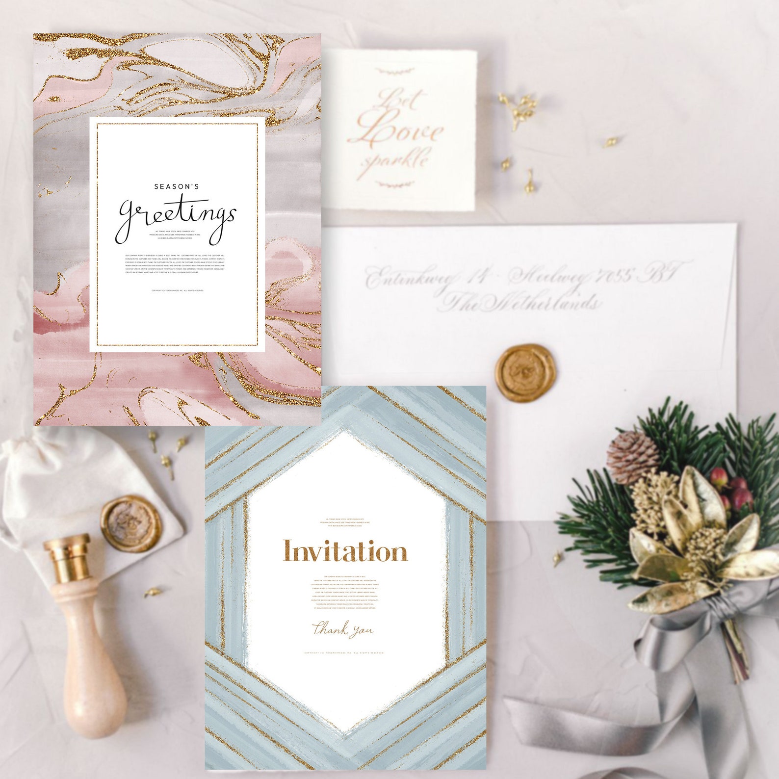 Greeting Cards, Invitation Card Template Design, Bohemian Invitation ...
