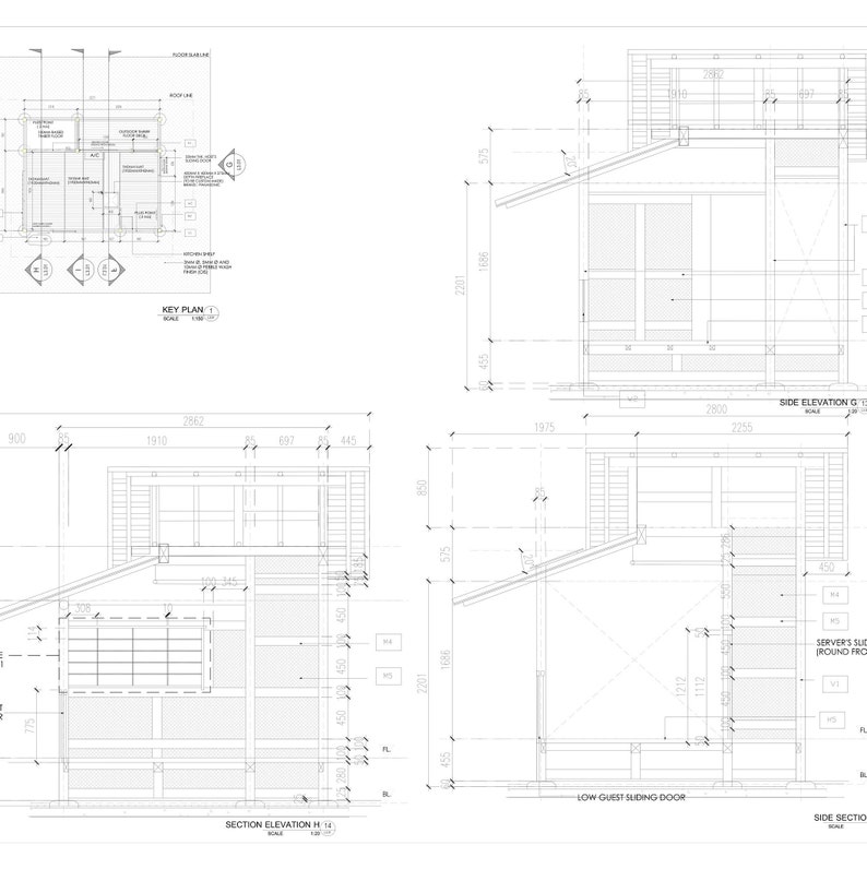 Autocad 2D DWG Blocks Templates Drawings Japanese Tea Room - Etsy