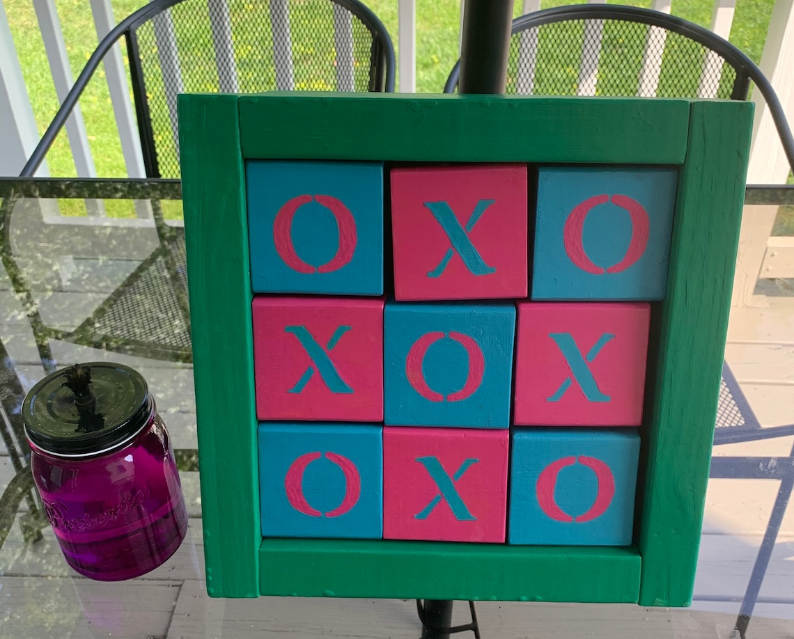 Outdoor Tic Tac Toe - Etsy