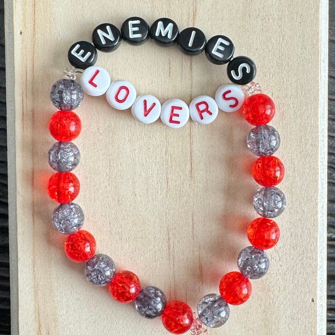 Enemies to Lovers Book Trope Friendship Bracelet - Made to Order ...