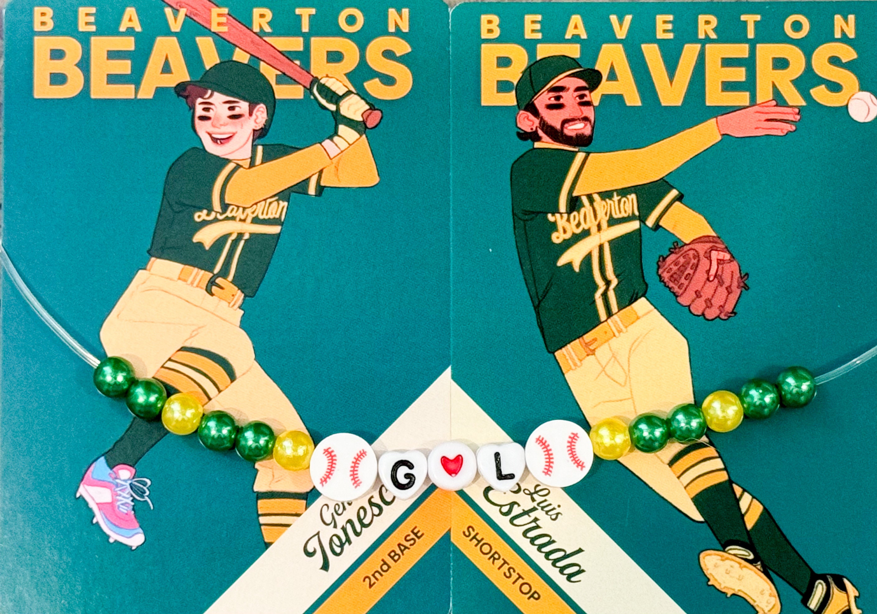 The Prospects Beaverton Beavers Friendship Bracelets Custom, Made to ...