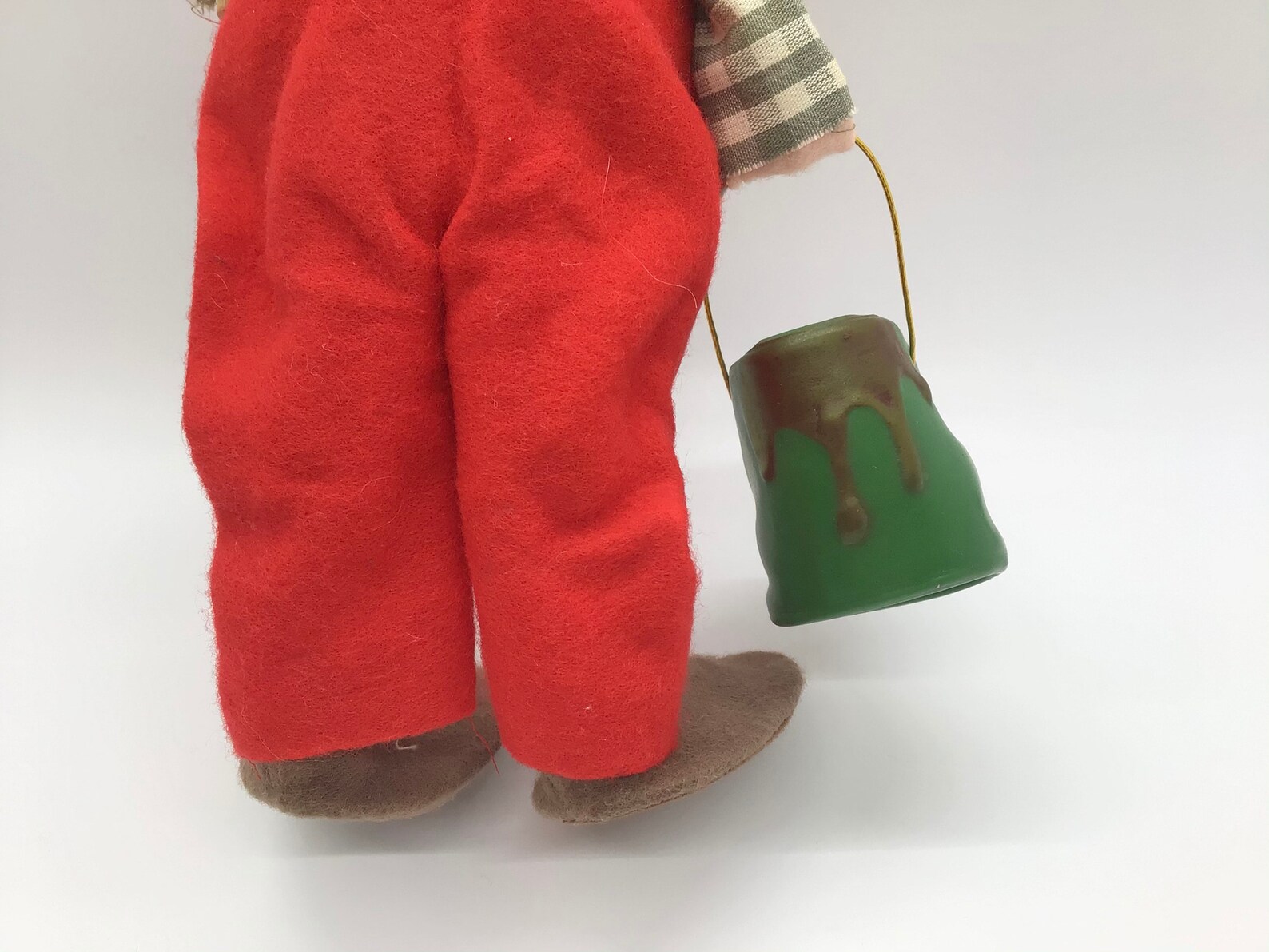 Vintage 50s Red Bearded Elf Doll Toy Christmas Tree Ornament - Etsy
