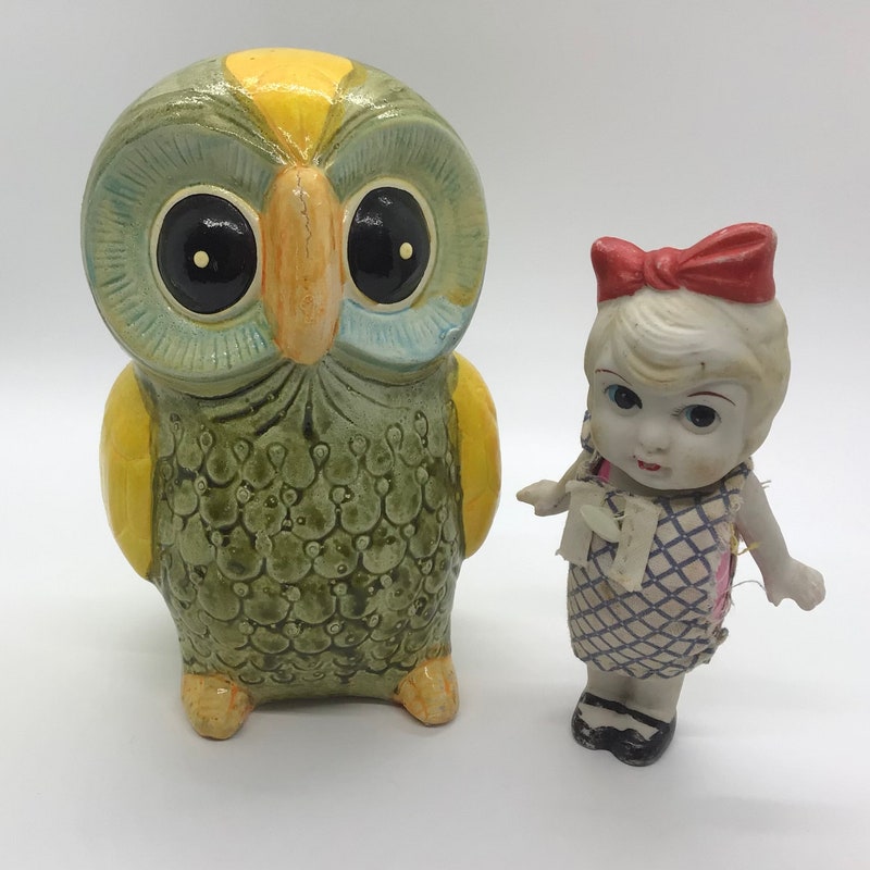 Owl Coin Bank - Etsy