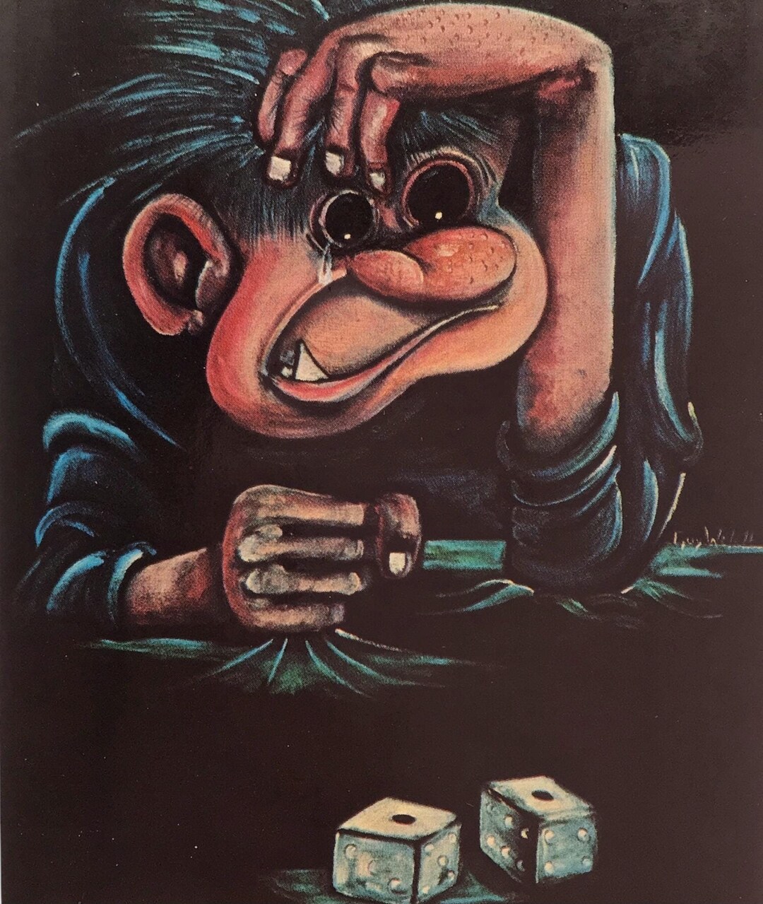 Vintage Unused Postcard Golden Gate Casino Las Vegas Nevada Gambling ...