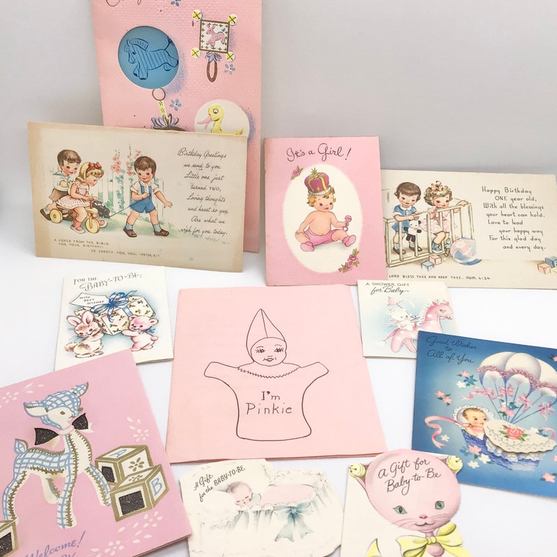 1950s Greeting Card - Etsy