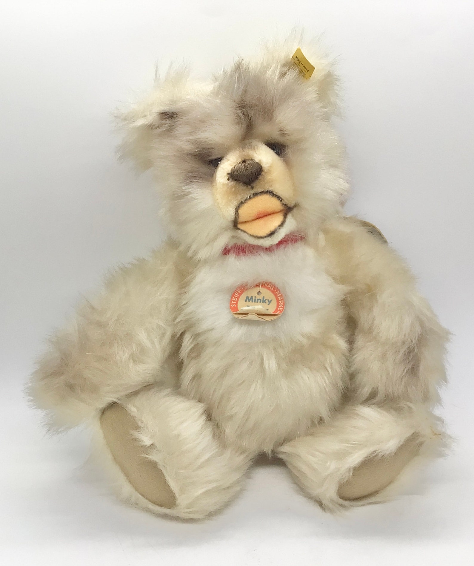 Vintage Steiff Minky Zotty Plushie Jointed Teddy Bear Germany Plush ...