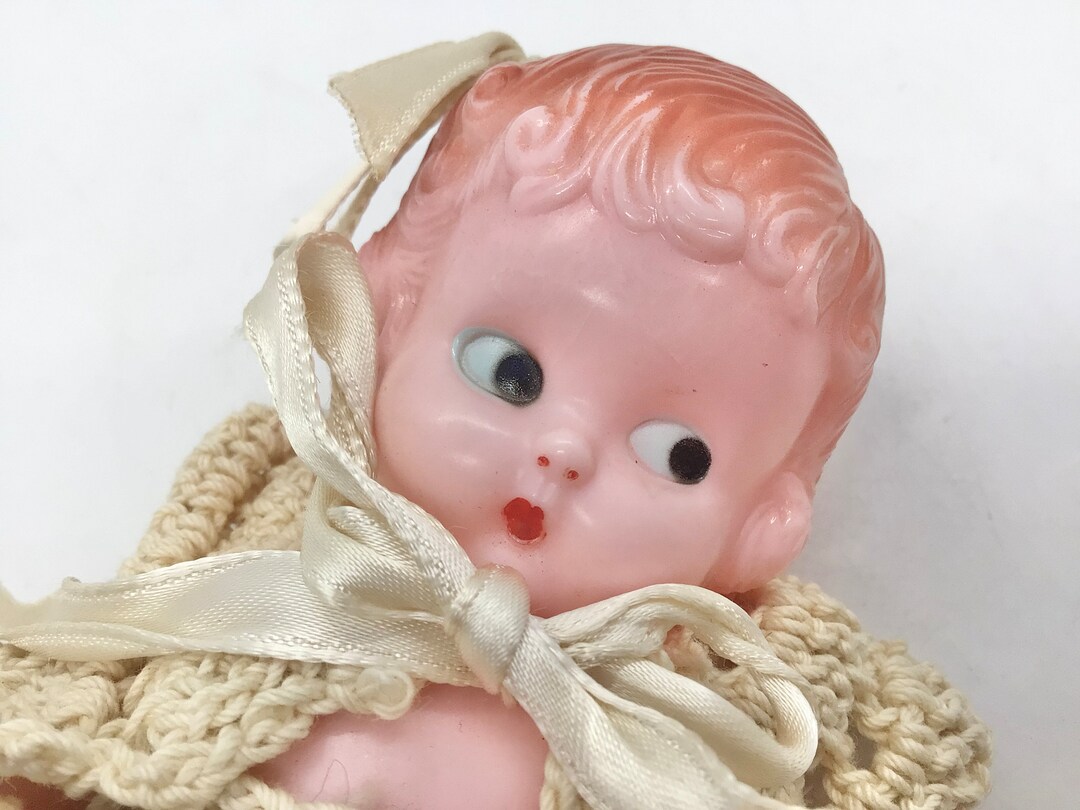 Vintage Big-eye Knickerbocker Plastic Flapper Girl Doll - Etsy