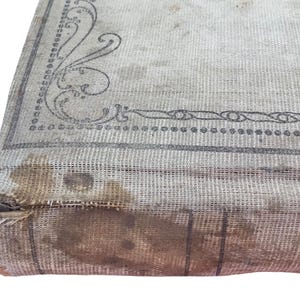 Antique Edwardian Era 1909-1910 Large Ledger Notebook Collectible ...