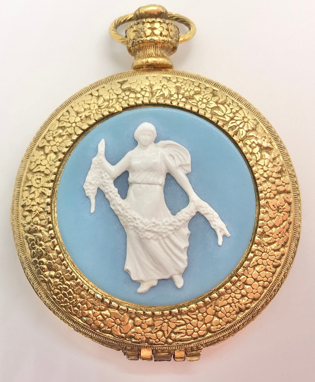 Vintage Blue Diana Cameo Max Factor Powder Compact With Mirror - Etsy