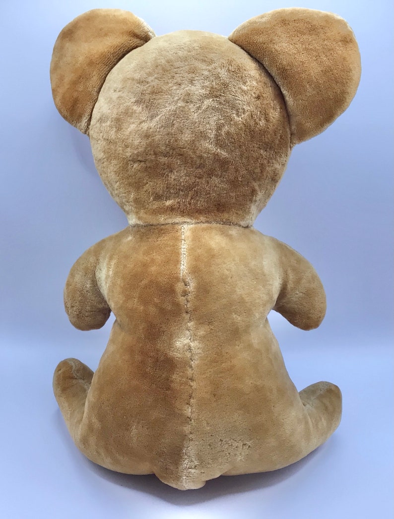 Kooky Vintage 1960s Teddy Bear Plush Stuffed Animal Googly - Etsy