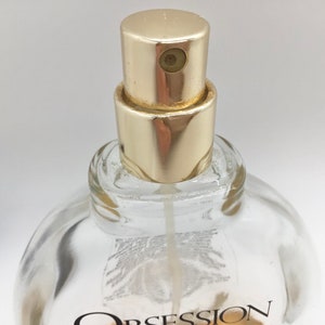 Vintage Obsession for Men Perfume Bottle Used 4 Fl Oz 125 Ml - Etsy