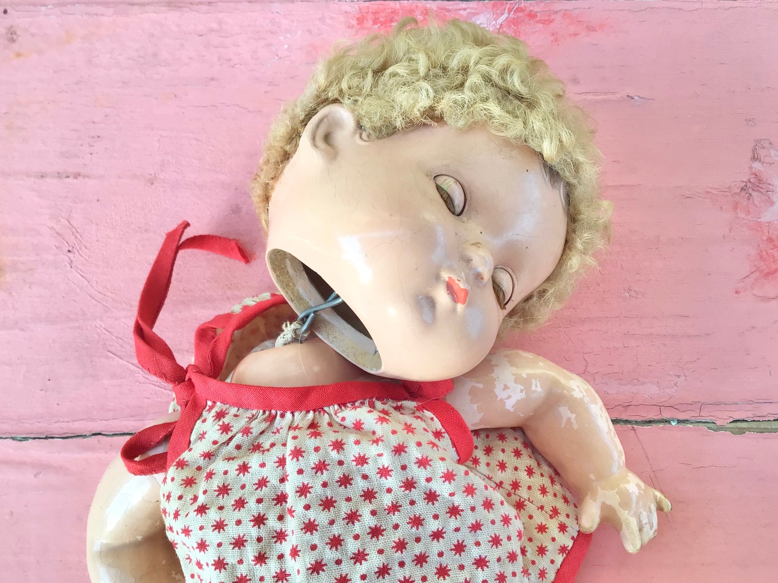 Distressed Vintage Effanbee Patsy Baby Composition Baby Doll - Etsy