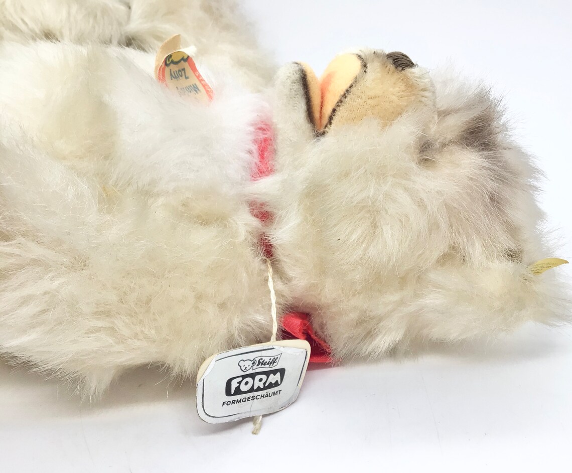 Vintage Steiff Minky Zotty Plushie Jointed Teddy Bear Germany Plush ...