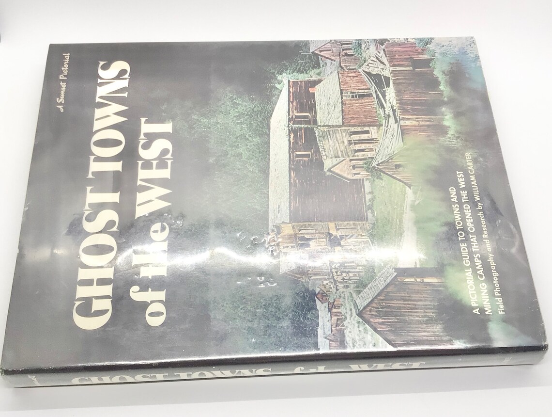 Vintage 1971 Ghost Towns of the West Large Heavy Hardcover - Etsy