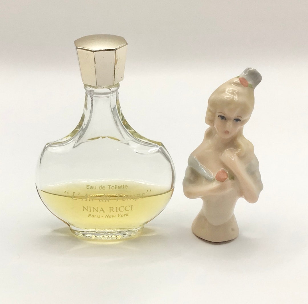 Vintage Nina Ricci L’air Du Temps Perfume Bottle - Etsy