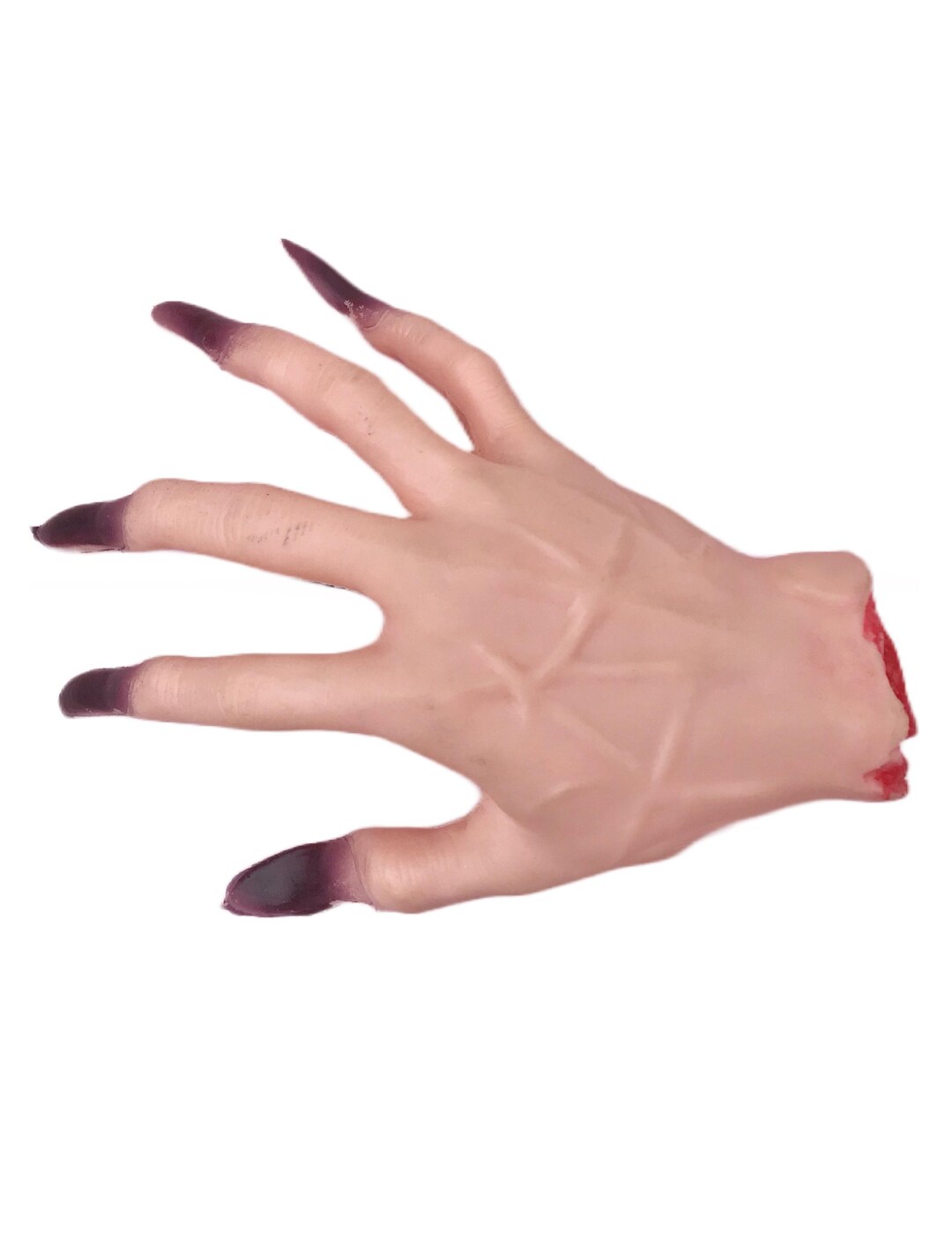 Vintage Large Rubber Witch Hand Halloween Decoration Horror Prop Spooky ...