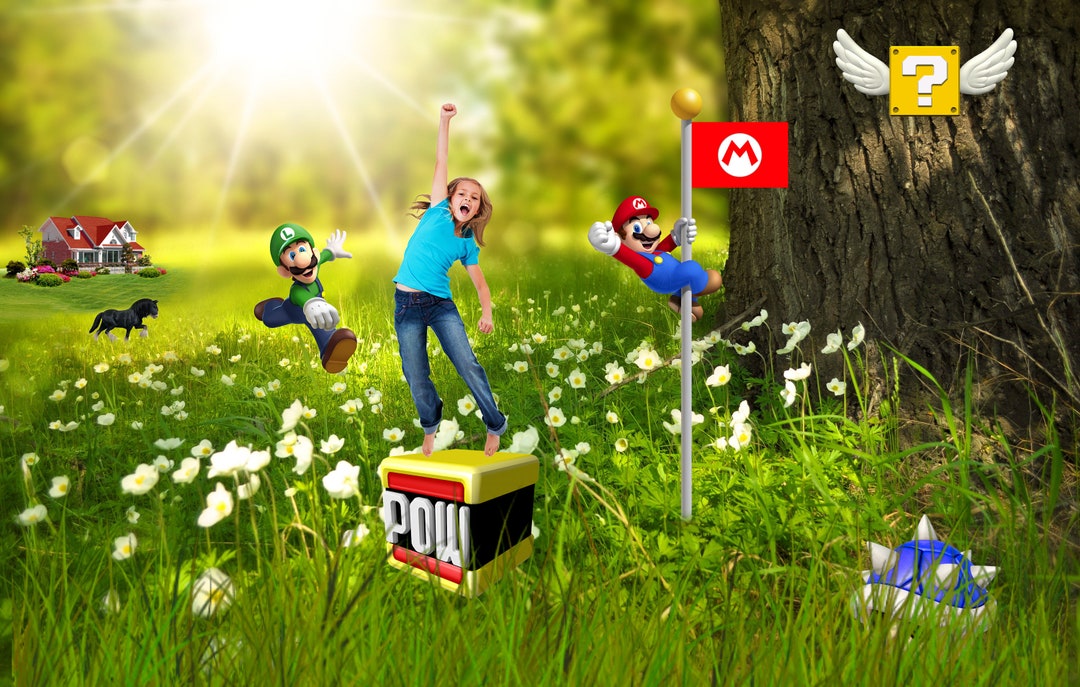 Super Mario Background, Nature Backdrop, Cartoon Backdrop, Heroes ...