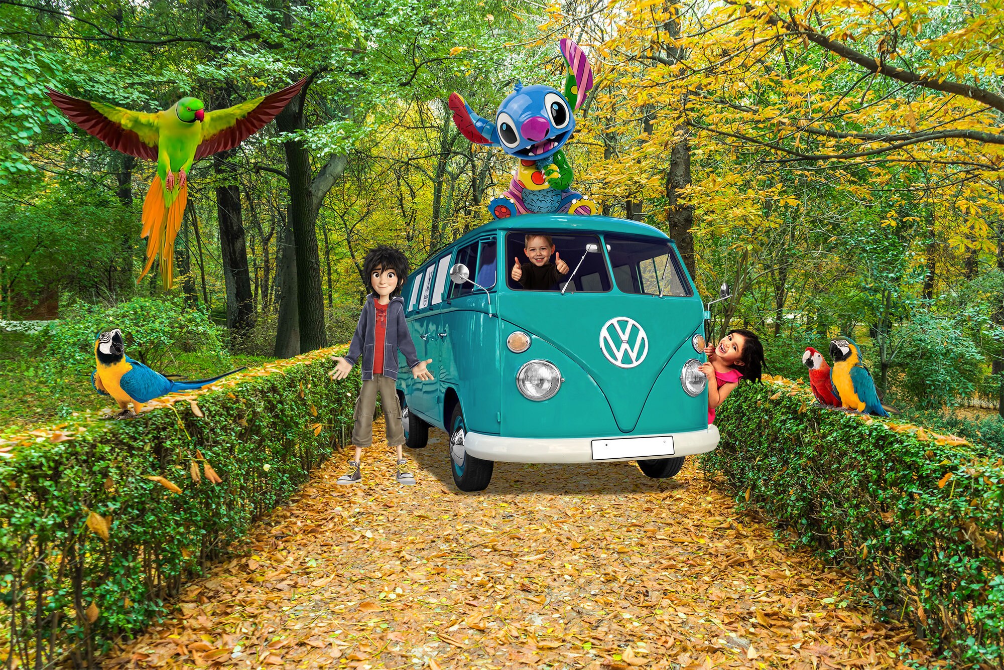 Fondo interactivo de dibujos animados, fondo de la naturaleza, telón de ...