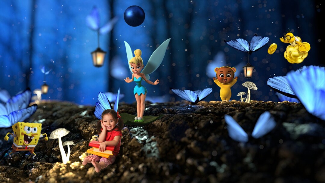 Cartoon Interactive Background, Nature Backdrop, Cartoon Backdrop ...