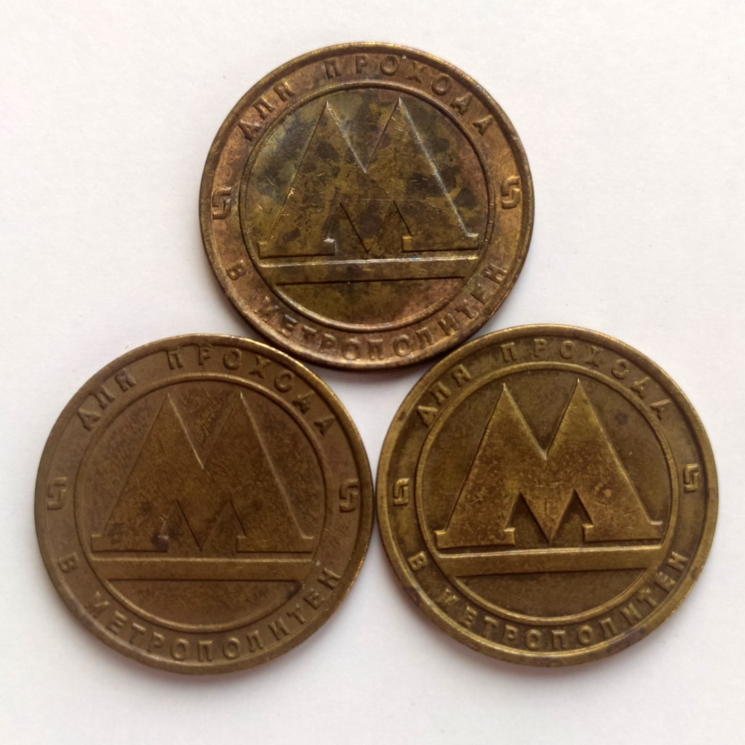 Saint Petersburg Subway Underground Metro Metal Token, Russia Saint ...