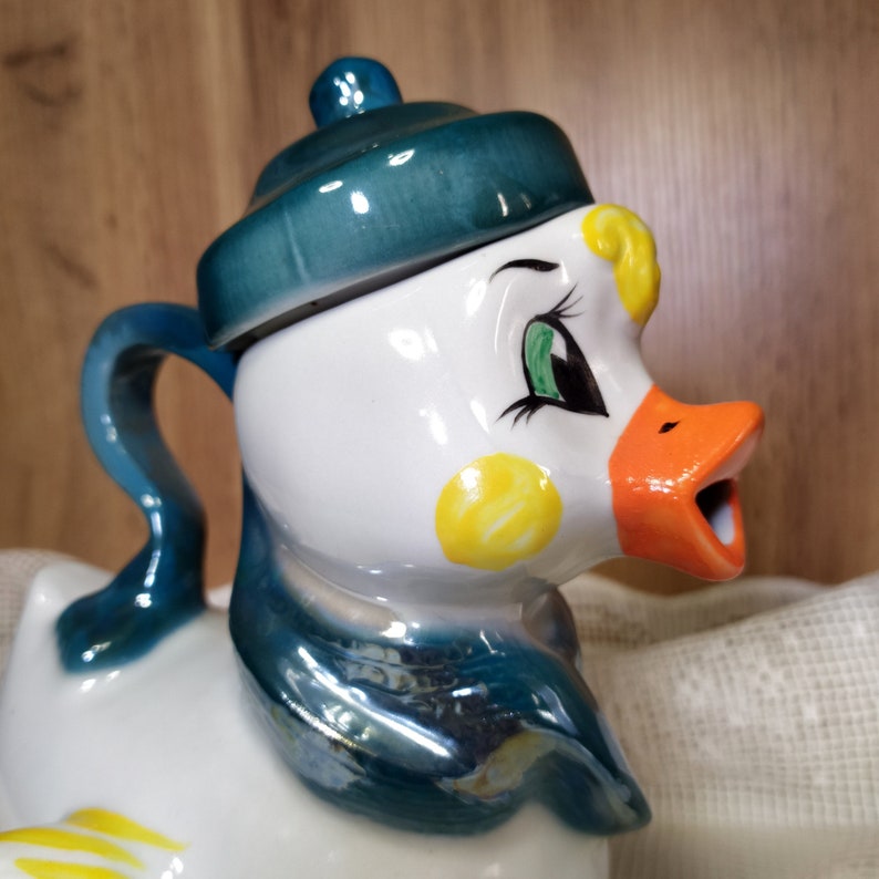 Porcelain Pitcher Duckling, Children's Jug Duck, Figured Porcelain Jug ...