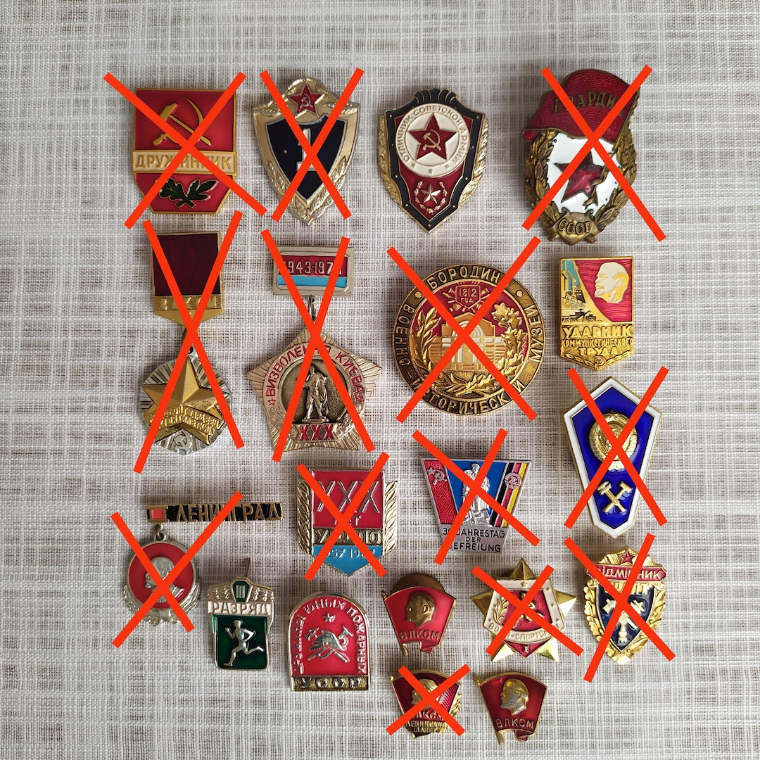 Soviet Metal Badges-orders, Communist Metal Orders, Guards Metal Badges ...