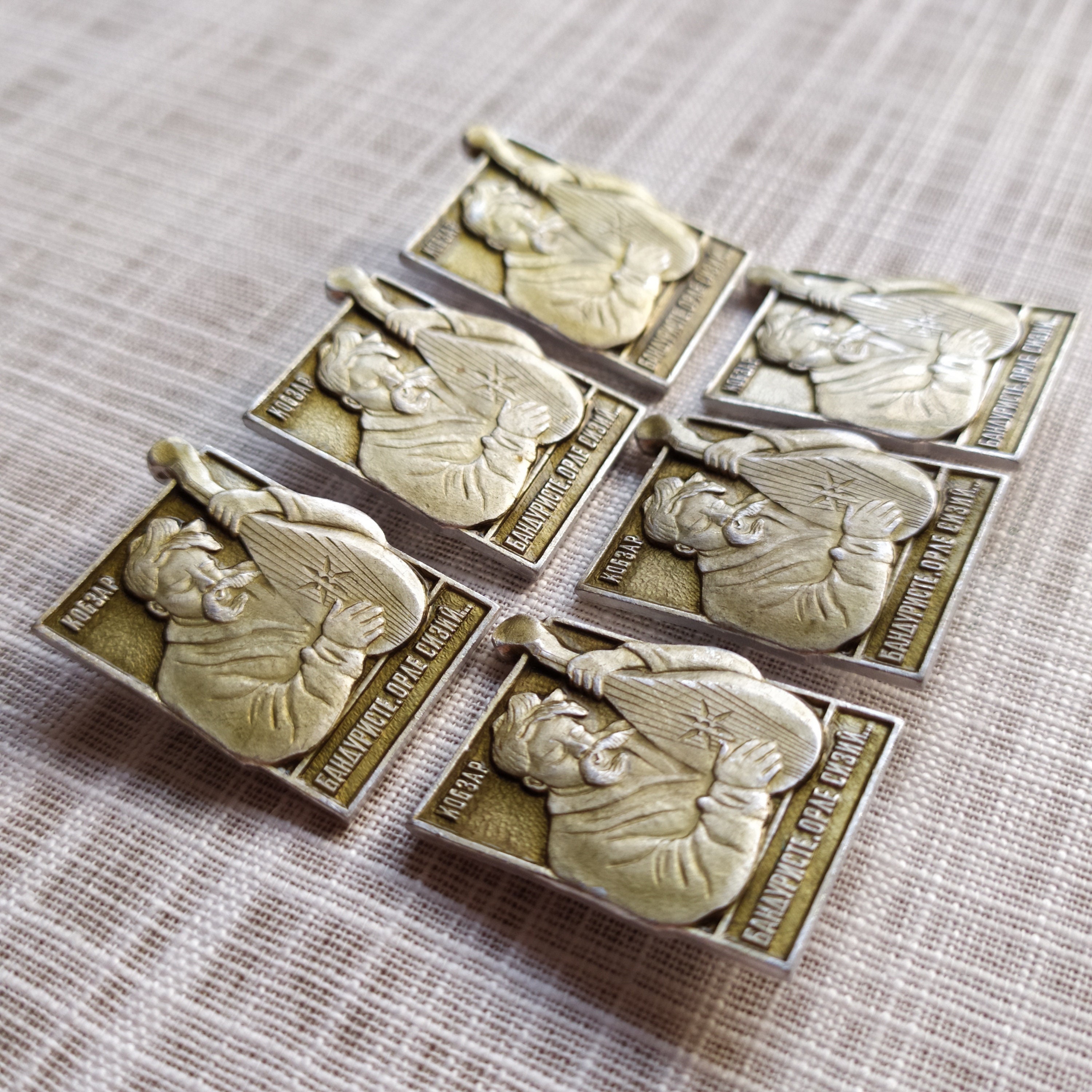 Soviet Kobzar Badge, Ukrainian Kobzar Badge, Ukrainian Folk Singer ...