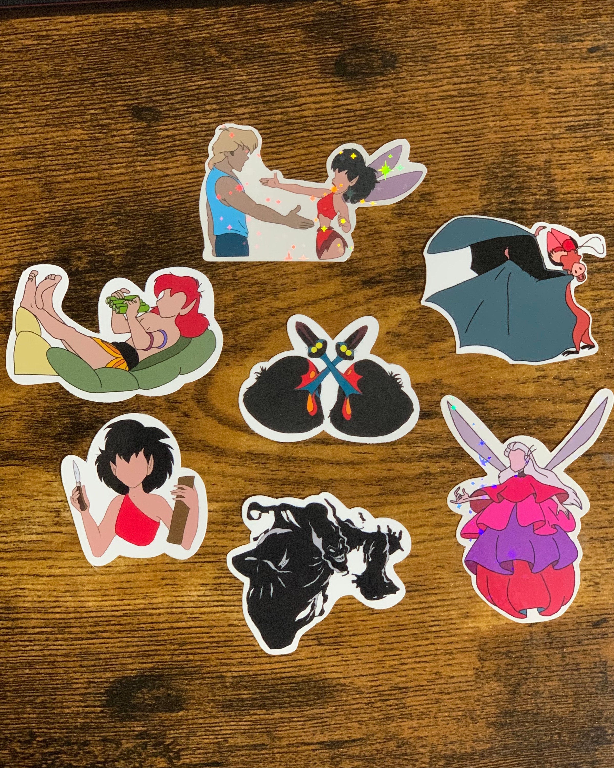 Ferngully Inspired Sticker Pack - Etsy