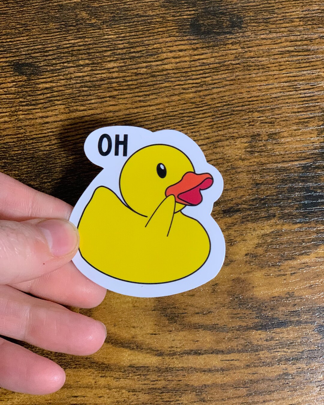 Oh DUCK! 2" Magnet - Etsy