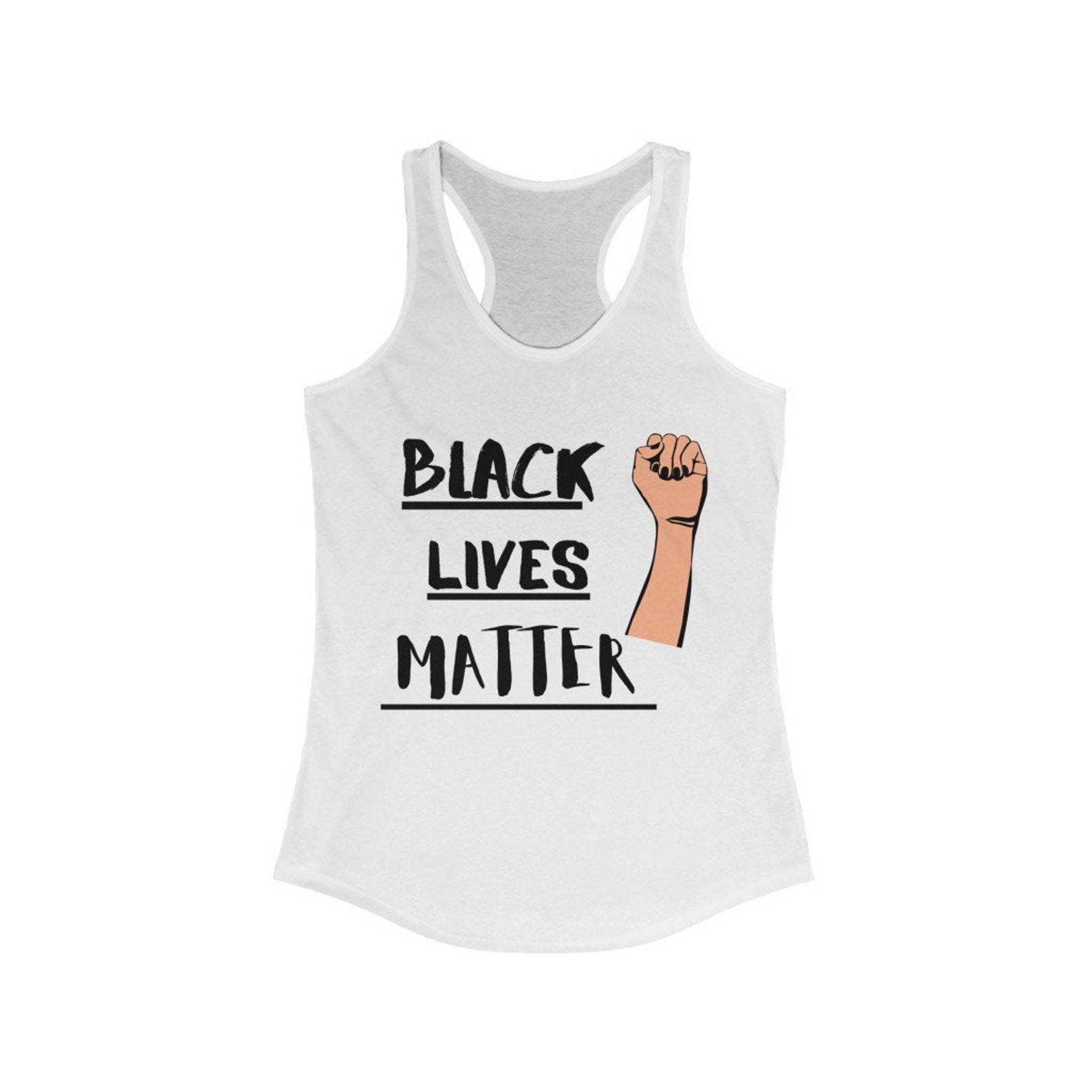 Black Lives Matter Tshirt for Women Blm Slim Fit Women's Ideal ...