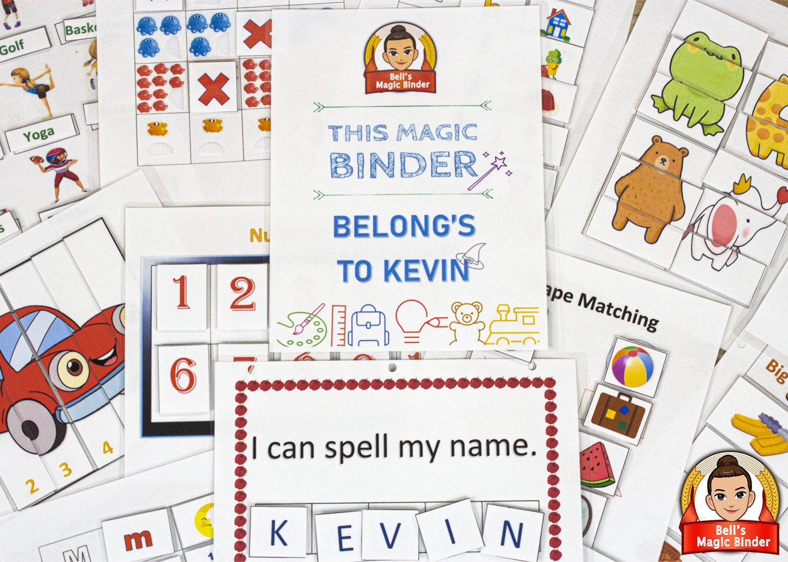 Toddler Activities binder Learning binder Homeschool | Etsy