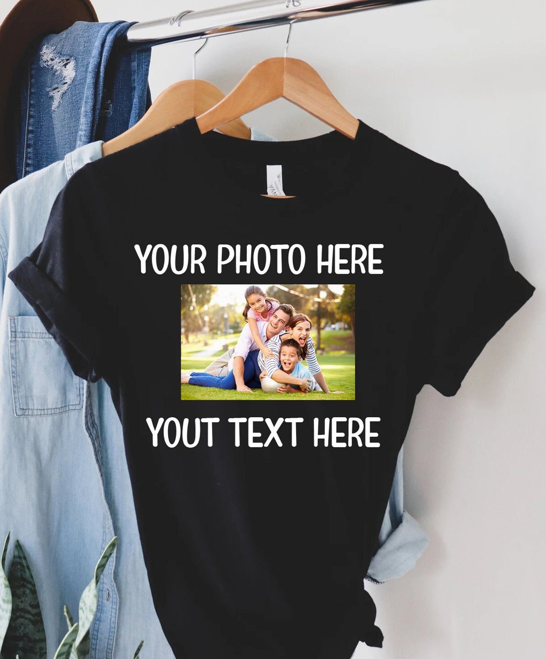 Custom Picture Shirt, Custom Photo Shirt, Custom Shirt With Photo ...