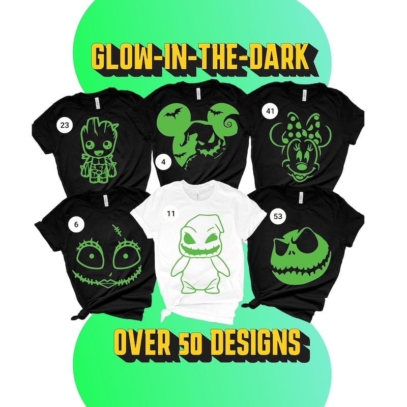 Glow in the Dark Shirt - Etsy
