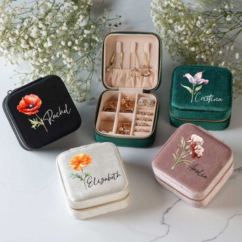 Flower Jewelry Box - Etsy