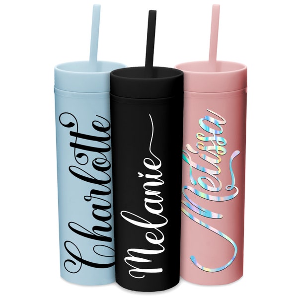 Custom Name Straw - Etsy