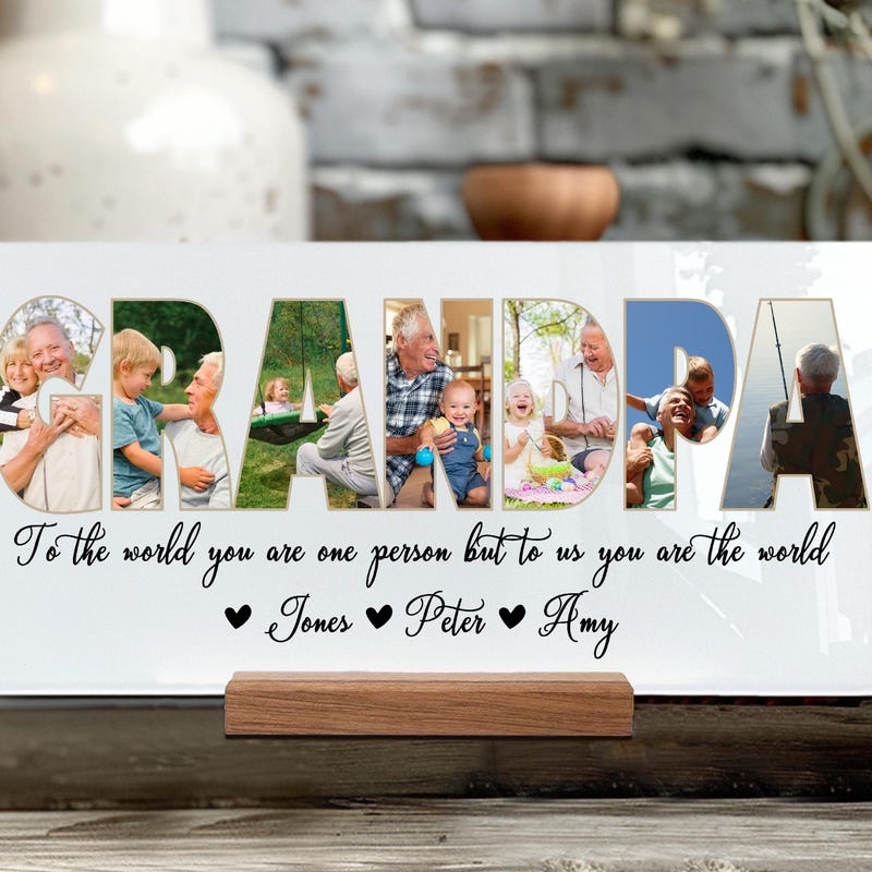 Grandpa Sign - Etsy