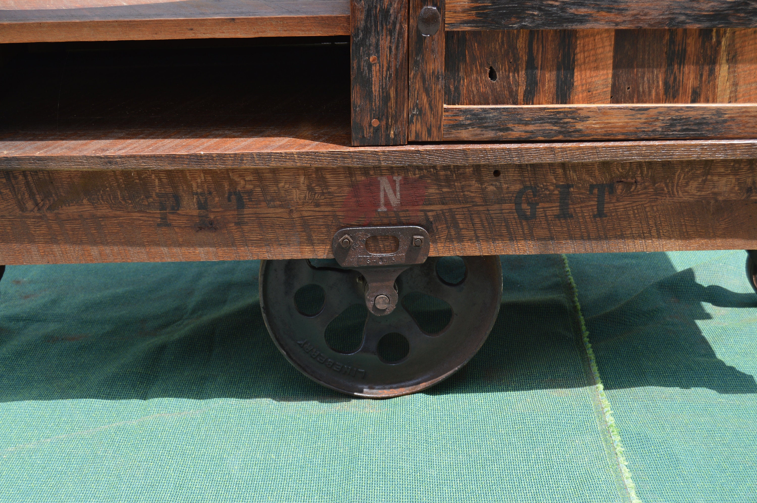 XL BGE Mobile Grill Table/stand Cabinet pickup Only in NC pit N Git ...