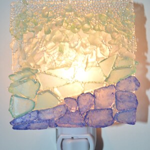 ETSY BEST SELLER NL116 Coastal Multi Blues Seaglass Sea Glass Beach ...
