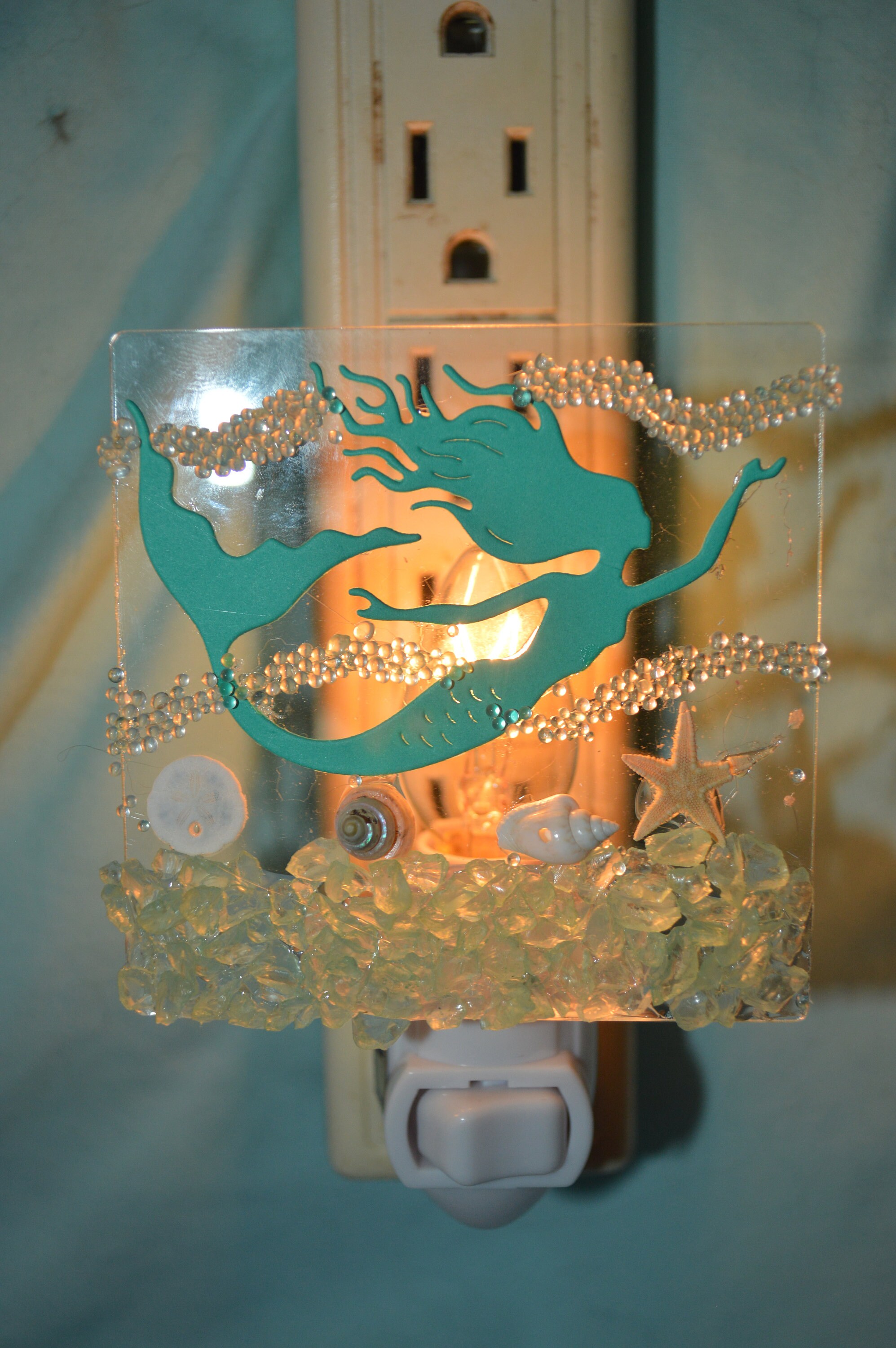 ETSY BEST SELLER NL78 Coastal Swimming Mermaid Ocean Scape - Etsy