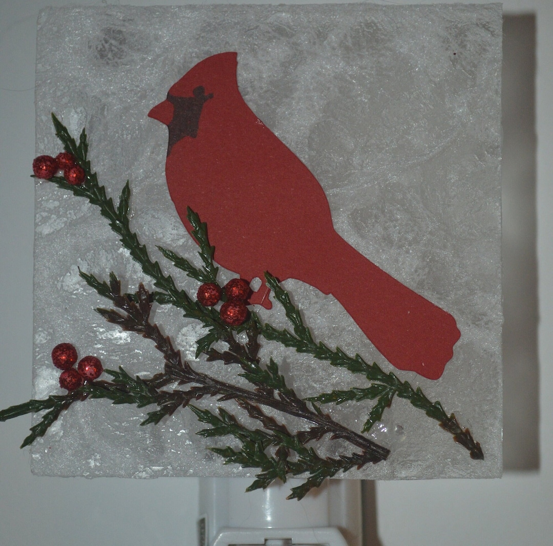 ETSY BEST SELLER NL156 Cardinal Night Light Nightlight - Etsy