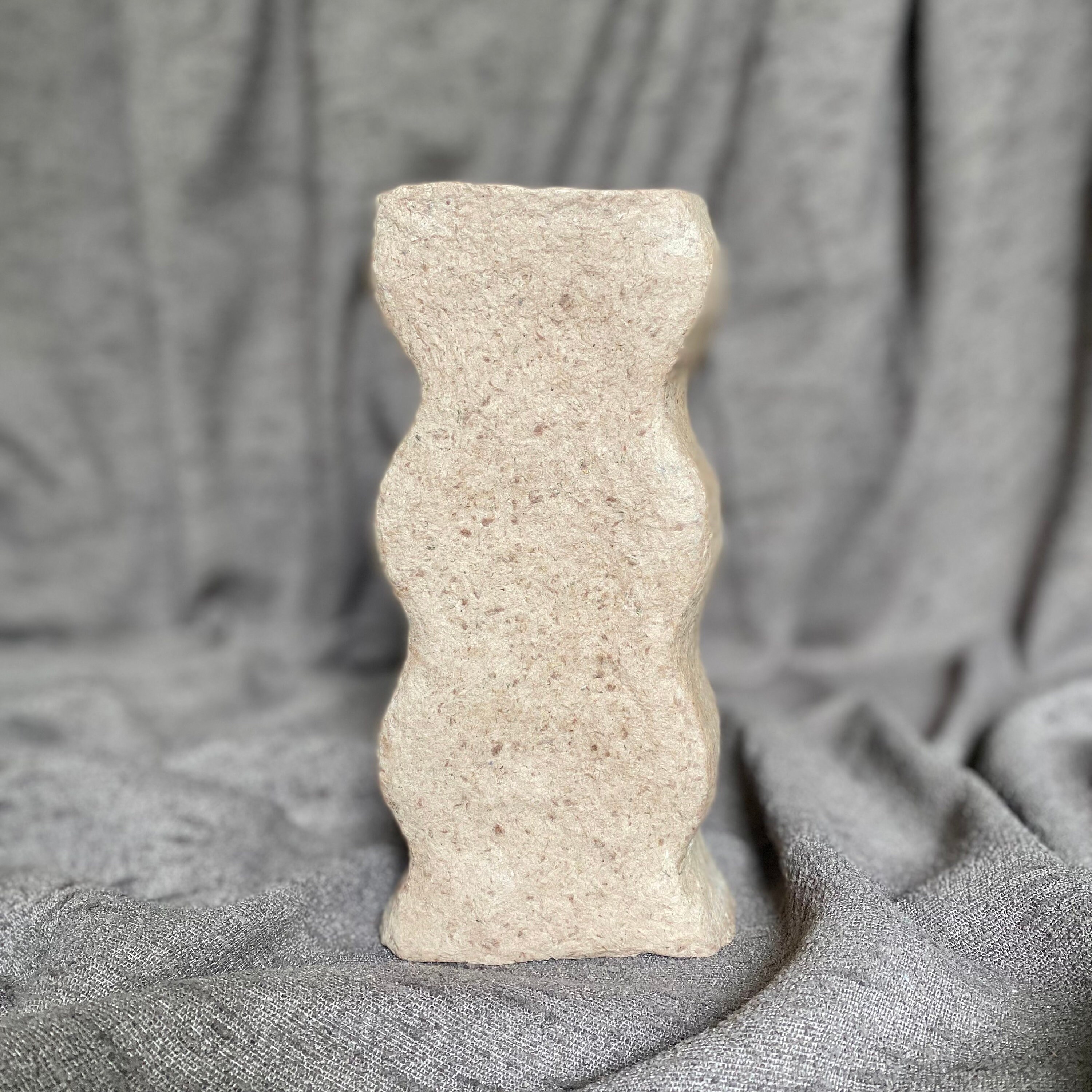 Stone Wave Paper Pulp Paper Mache Vase - Etsy