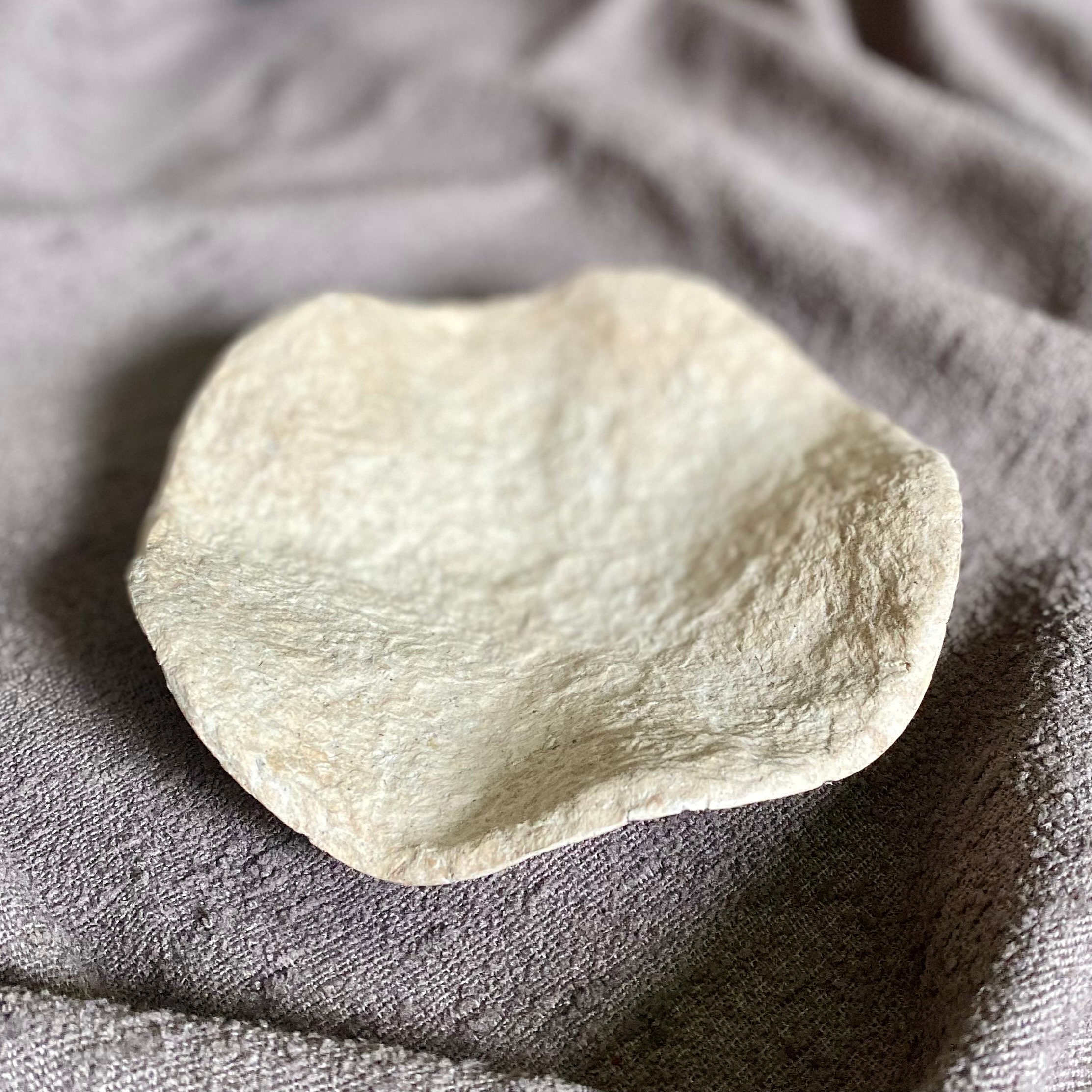 Stone Wave Paper Pulp Paper Mache Dish or Catch-all - Etsy