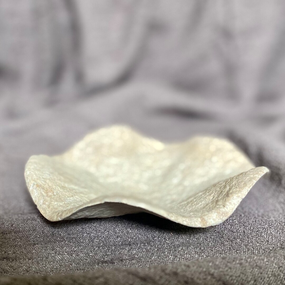Stone Wave Paper Pulp Paper Mache Dish or Catch-all - Etsy